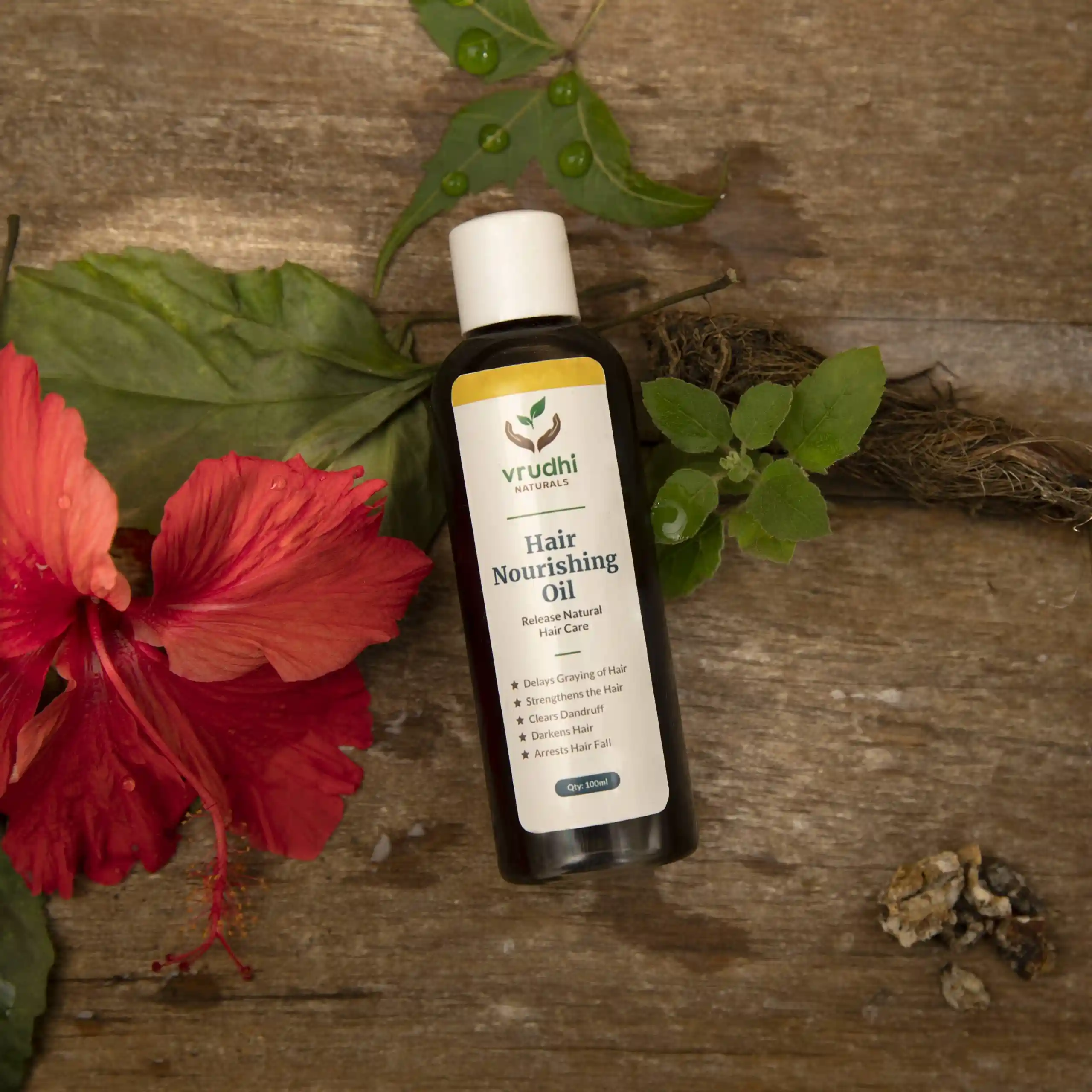 Anti-Hair Fall Oil - Vrudhi Naturals